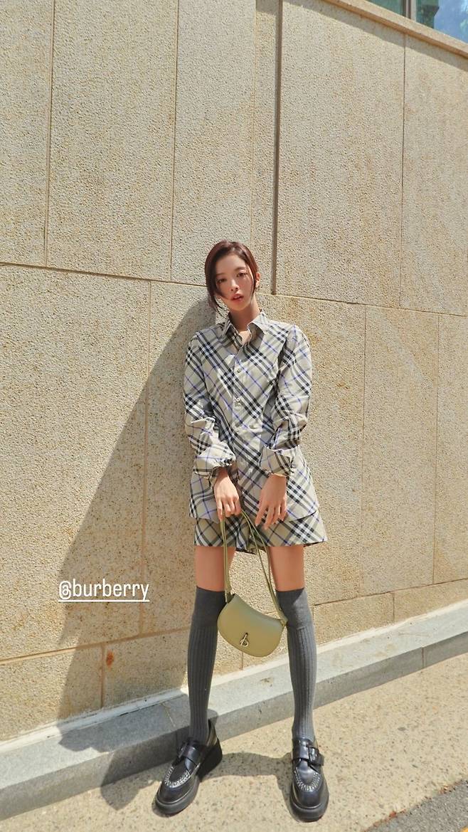 몸무게 40kg 노정의 깜짝 놀랄 극세사 각선미 뽐낸 체크룩 가지뉴스