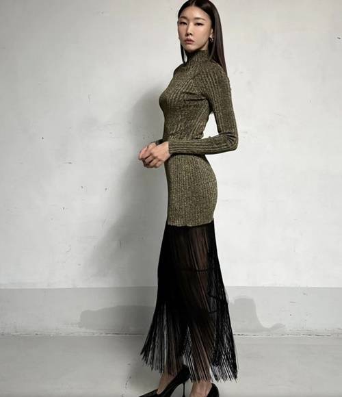 ‘178cm’ 한혜진, 충격적인 “레깅스인가! 시스루인가! 치마인가?...결국 인어공주”