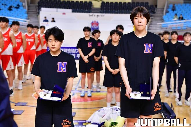 24연맹회장기 우승 경복고 동주여고 Mvp 이근준 김도연 고등부 시상식 화보