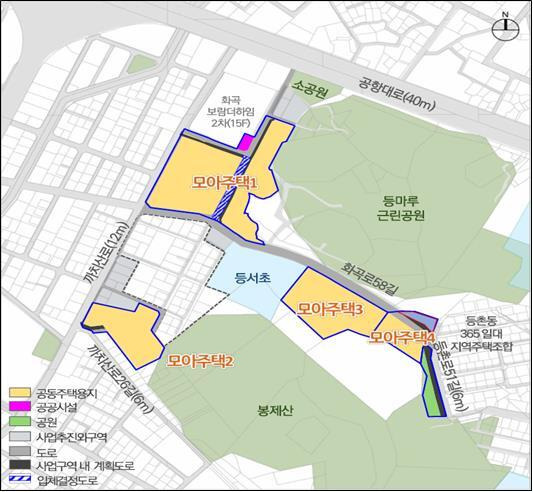 화곡동 1130 7번지 서울 강서구 첫 모아주택 조합설립 인가