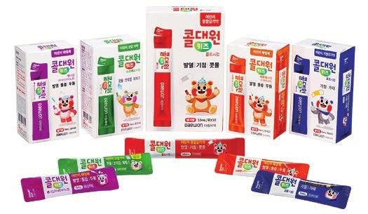 라이프 트렌드and 짜 먹는 감기약 시대 기침·콧물·발열 등 증상에 따라 색깔별로 간편하게