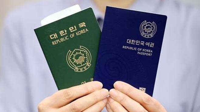파란색 신 여권 신분증 역할 못 한다알아보니