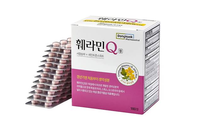 중년 여성 갱년기 증상 관리에는 훼라민큐