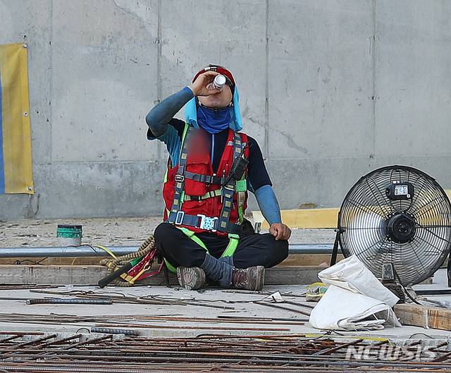 올해도 폭염 심각할 것고용부 근로자 보호 대책 시행