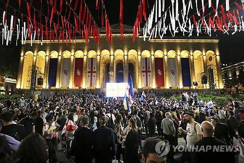 조지아 러시아식 언론·ngo 통제법 강행서방 유감 표명