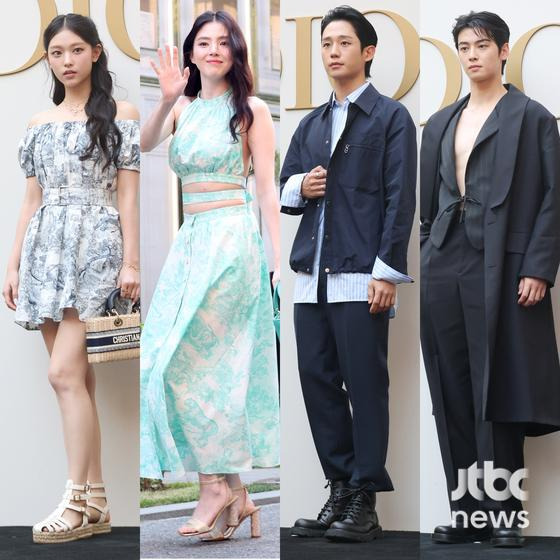 뉴진스 해린·한소희·정해인·차은우 선남선녀 화려한 외출