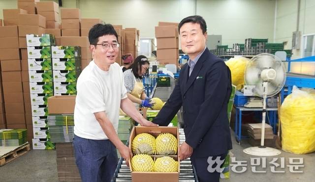판매농협이 간다 가입하고 싶은 공선회로 우뚝멜론농가 ‘든든