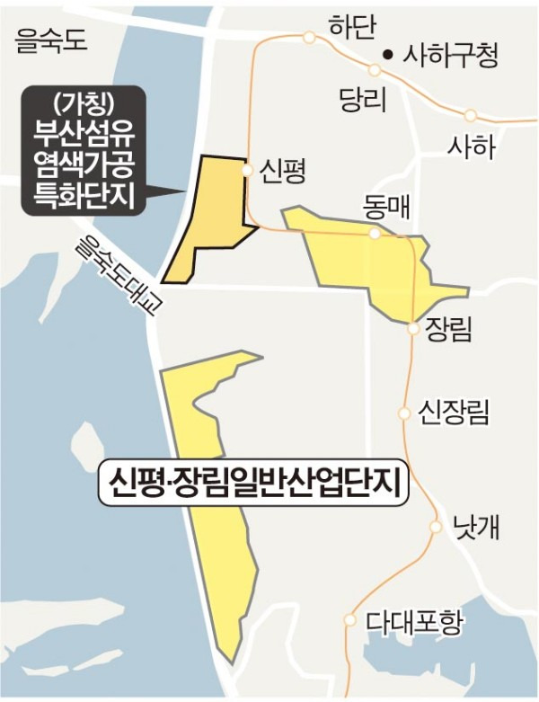 신평·장림산단 내 섬유가공업 밀집지 ‘뿌리산업 특화단지 지정