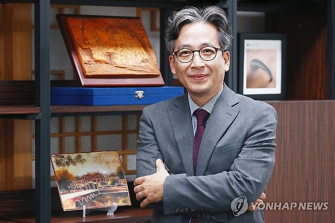 정용재 국립고궁박물관장 취임 100일연합뉴스와 인터뷰