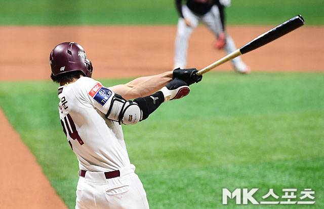송성문 ‘한 점 더 달아나는 적시타 Mk포토