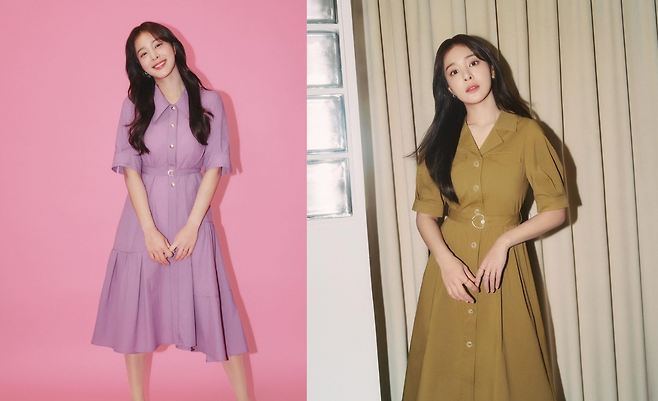 설인아 올 여름 유행 단아한 카라 원피스 화보 사진 공개 라이프 뉴세이