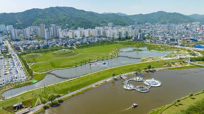 저류지 정원 녹색공간 새모델 제시 2024 대한민국 국토대전