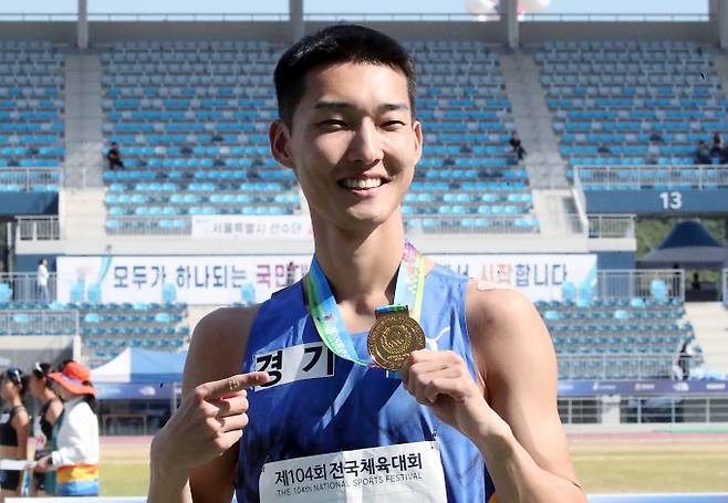 파리올림픽 높이뛰기 金 주인공은우상혁 담금질 시작