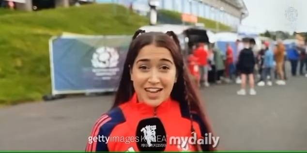 "MUTV 초유의 방송 사고!"…인터뷰한 상대가 하필이면→방송 중단 사태까지→누구이길래?