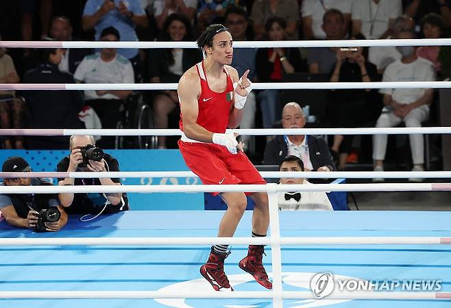 올림픽 알제리 칼리프 성별 논란 속 여자 복싱 66㎏급 金종합