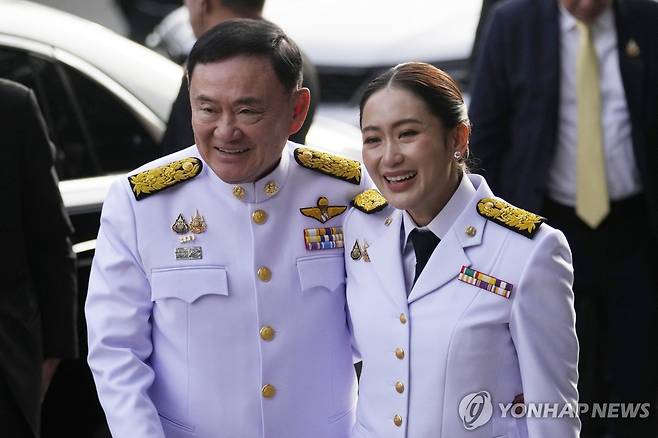 태국 탁신 총리 막내딸 고문직 안맡아 패통탄 조언 구할 것