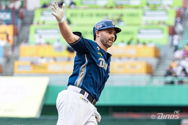 데이비슨 2024시즌 1호 40홈런 고지 점령 테임즈 이후 첫 Nc 홈런왕 도전장 창원 현장