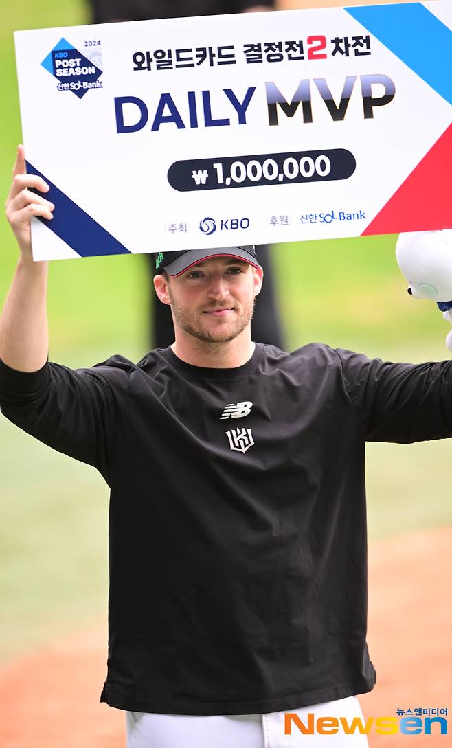 벤자민, WC2차전 데일리MVP[포토엔HD]