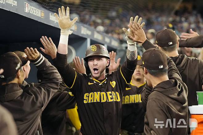 홈런 6방 샌디에이고 10 2로 다저스 완파nlds 1차전 패배 설욕