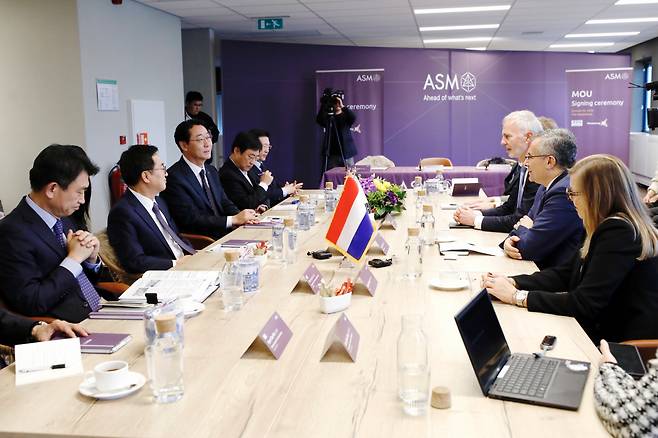 정명근화성시장+김동연 경기지사, 네덜란드 ASM·ASML 방문