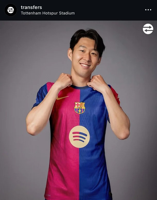 특보 바르셀로나 손흥민 영입 제안 사실이었다데쿠 단장이 직접 추진→플릭 감독이 잠정 보류