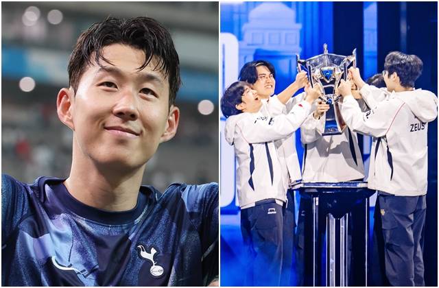 페이커 우승에 기쁜 손흥민t1 토트넘 경기 보러간다