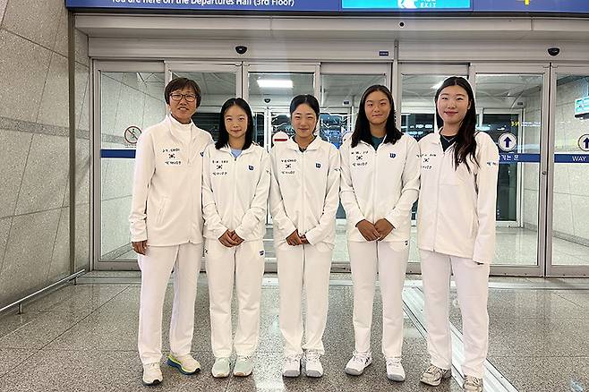 한국 U16 여자테니스대표팀 주니어 빌리진킹컵 본선 격전지 튀르키예로 출국