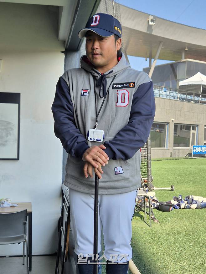 쉽게 안 죽던 두산 선수들에게 주문하고 싶어 곰이 돼 돌아온 코치 박석민 Is 이천