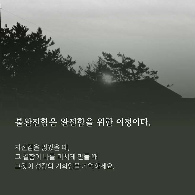 우울한 순간 외워두면 반드시 도움 되는 문장들 성장세포