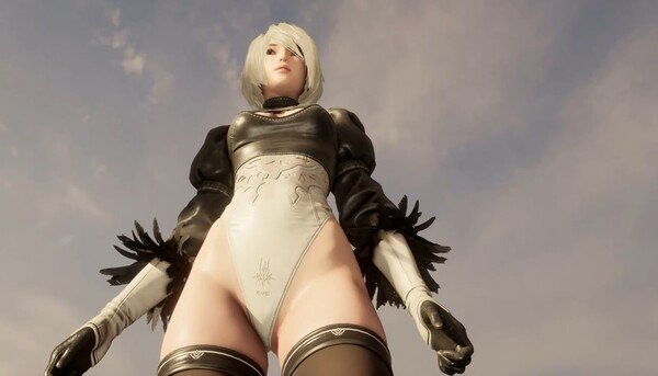 스텔라 블레이드 DLC "2B로 뛰는 모습만 봐도 좋다"