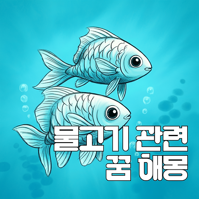 꿈해몽 물고기 꿈 해몽 꿈풀이 운세의 신