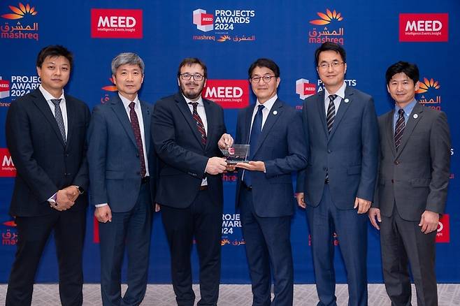 삼성E&A, 중동 최고 권위 ‘MEED 프로젝트상’ 수상