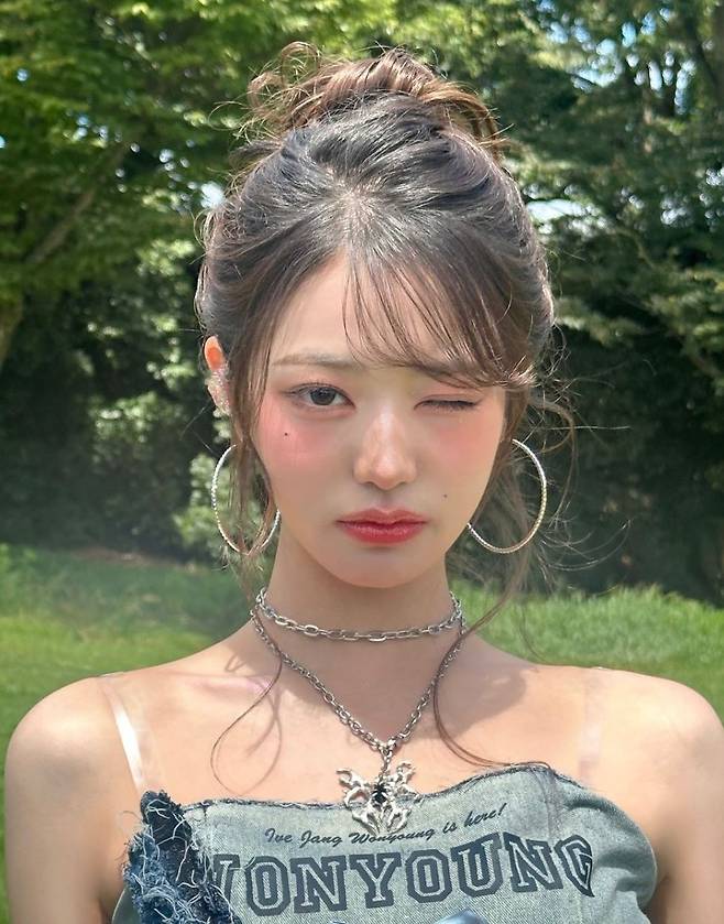 앞머리 뽐뿌오게 만드는 장원영 근황 스타일 헤어핏