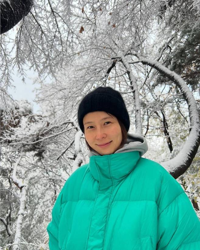 김나영 한남동 고급빌라 탈출 2살 터울 아들들과 눈싸움에 딱 좋은 겨울 아우터룩 뷰티는 내운명