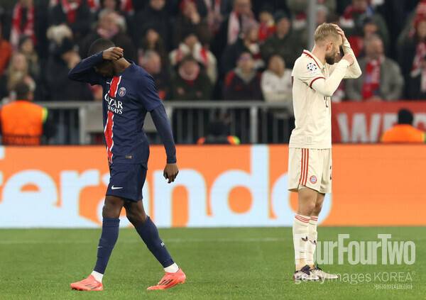 Uclworst ‘판정 항의→거친 태클 뎀벨레의 멍청한 퇴장 ‘이강인 투입 Psg 계획 망쳤다