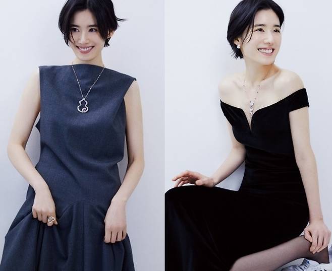 정은채 인생 첫 숏컷 모두가 반한 국극 왕자님 시크한 반전 드레스룩 패션엔