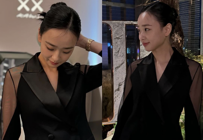 손연재 애엄마 맞아 블랙 원피스 입고 동안미모 뽐내 스타픽
