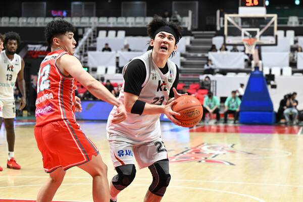 주전 부상 병동 Kt 동아시아 슈퍼리그 日 챔피언 꺾고 2승째