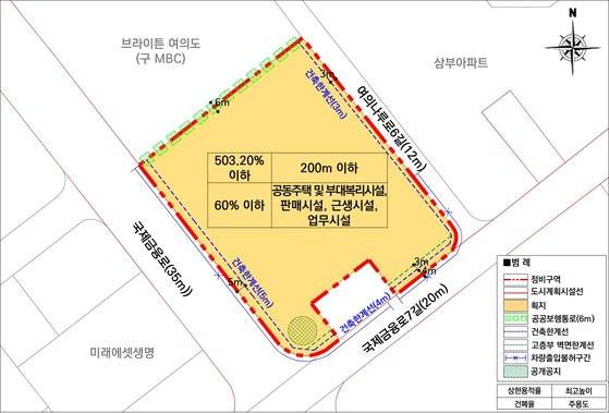 여의도 금융허브 꿈꾼다수정·진주아파트 최고 57층 재건축