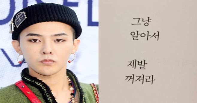 지드래곤 계엄령 관련 게시물에 좋아요 클릭 윤석열 탄핵 표결 인사픽뷰