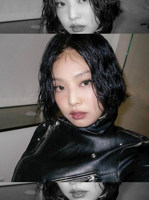 제니 짧아서 더 강렬 가죽 캉캉 스커트로 선보인 도발적인 시크미 스타와 라이프