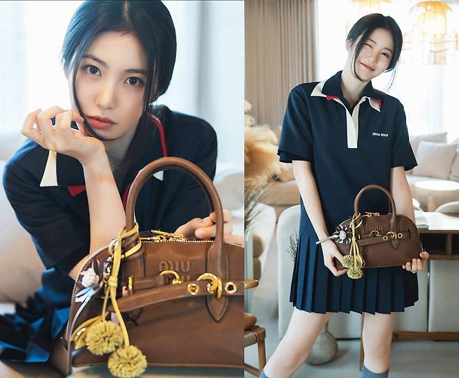 신예은 미우미우랑 찰떡 정년이 영서의 청순 세련美 러블리 프레피룩 뷰티는 내운명