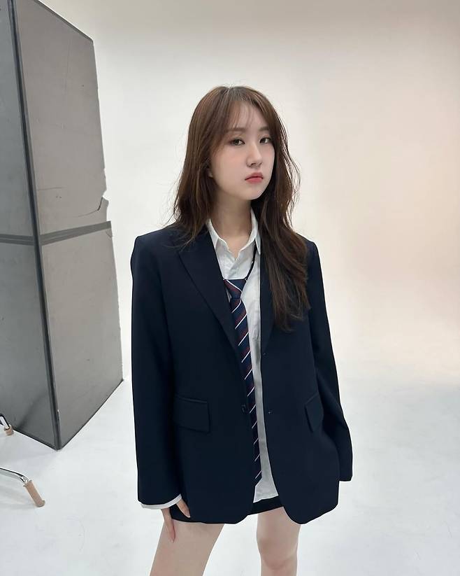 트롯 요정 전유진 오늘 하루만 불량학생 타임머신 제대로 탄 복고풍 스쿨룩 뷰티는 내운명