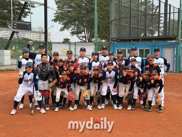 5승 1패 대만 압도한 대한유소년야구연맹 대표팀이상근 회장 이기든 지든 얻어가는 게 많았으면 Md타이난