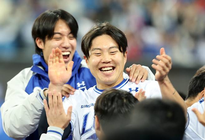 Ks 패배 한 맺혔다 삼성 잔류 류지혁 정상 도전 선언 지금까지 잊지 못해”