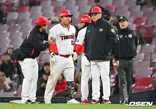 이제 진짜 자리 없다kia 우타 거포 내야수 외인 영입→우타 거포 기대주 1라운더 황대인 입지는