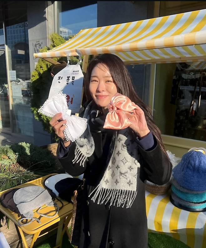동상이몽2 미자 루이비통 머플러·토트백으로 완성한 코미디언 부부의 겨울 나들이룩 스타와 패션