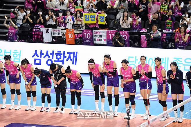 흥국생명 14연승 뒤 2연패 정관장 6연승요동치는 여자부 선두권 판도