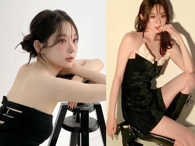 강민경 매혹적인 튜브탑 원피스룩 ‘화보 찢고 나온 듯한 분위기 스타와 라이프