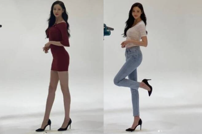 키가 너무 커 프로필 키 2cm줄일정도인 여신배우176cm어마어마한 기럭지뽐낸 수영복룩 어썸클